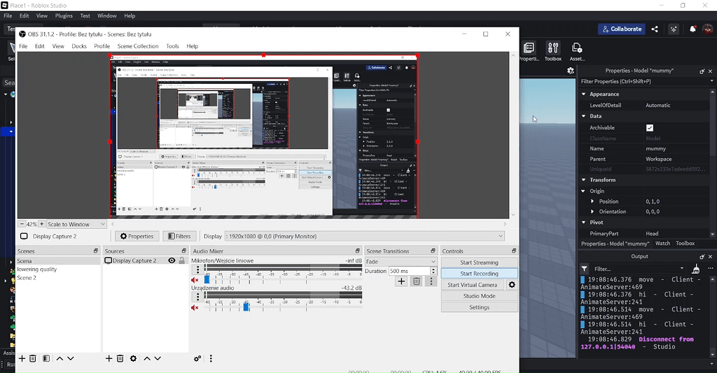 The exact same script can print/animate on one place but not another. Any ideas? - Scripting ...