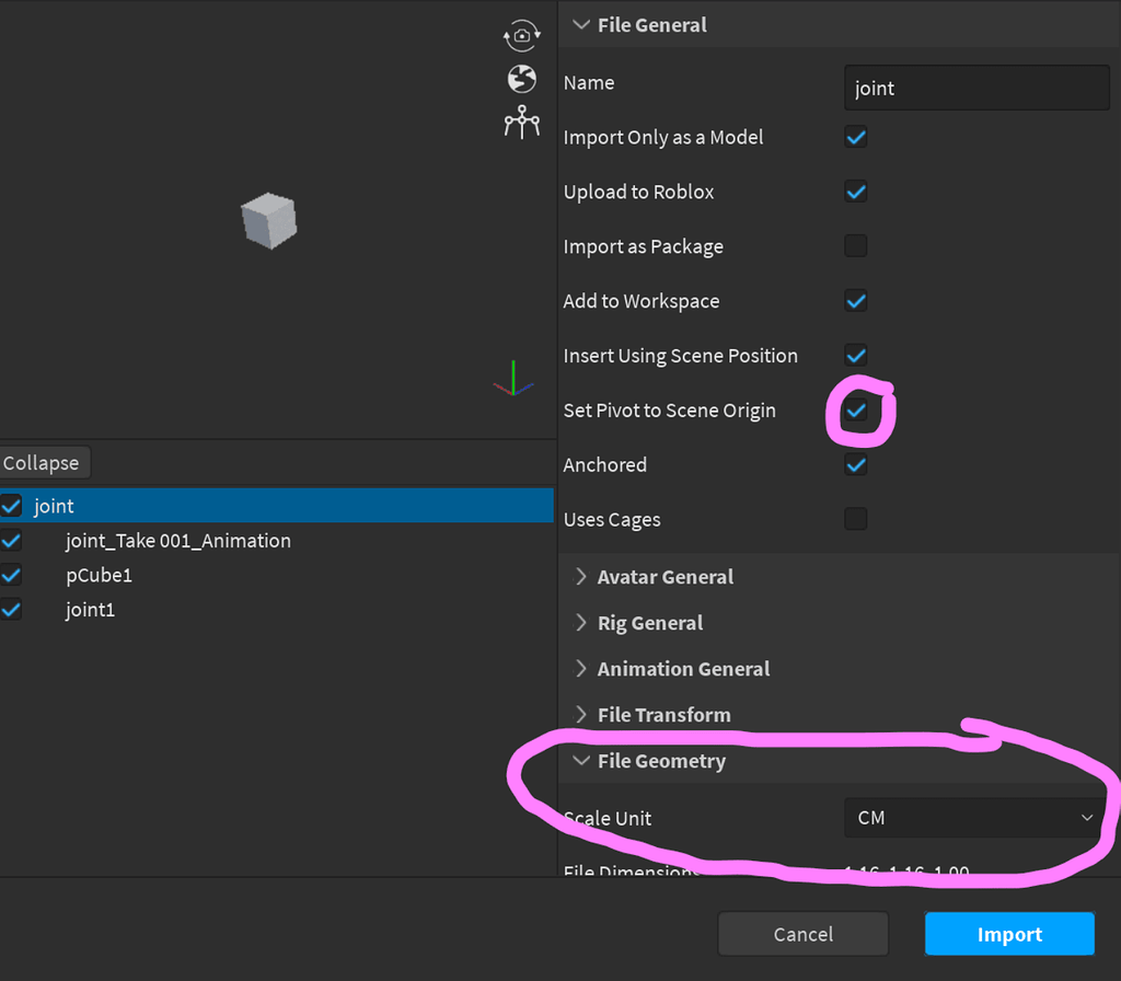 Imported animations do not respect grid scale - Art Design Support - Developer Forum | Roblox