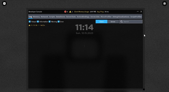 IN-GAME Modern Console - Creations Feedback - Developer Forum | Roblox