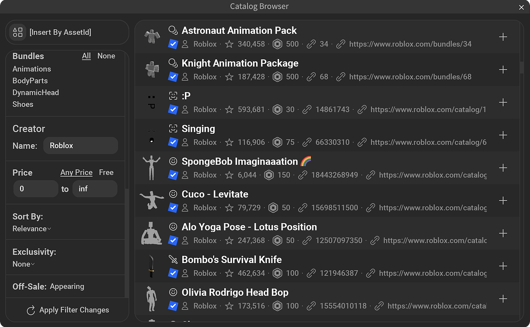 CFS | Create avatars in Roblox Studio - Community Resources - Developer ...