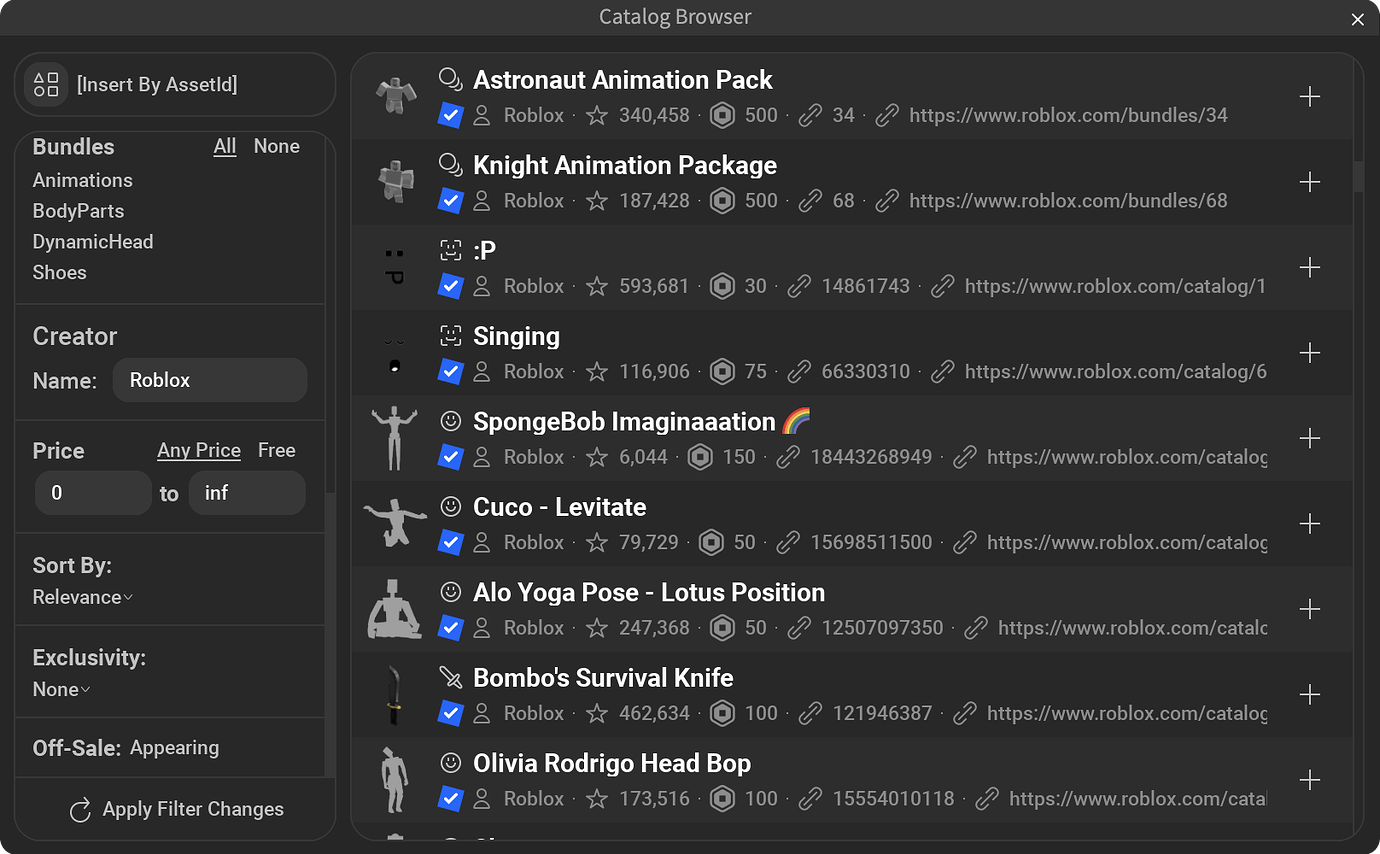 CFS | Create avatars in Roblox Studio - Community Resources - Developer ...