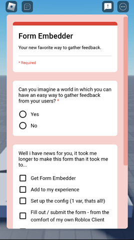 Form Embedder: An impossibly simple way to add a Google Form to your ...