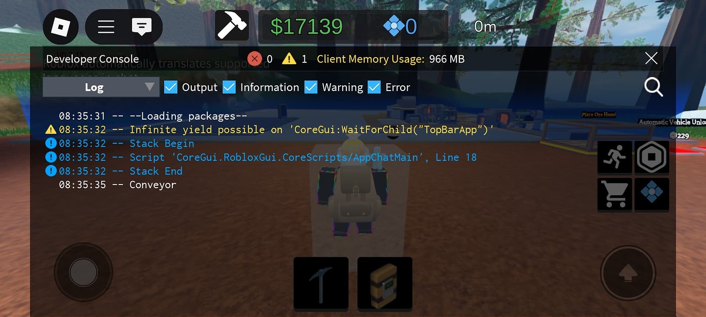 Repetitively opening menu causes memory leak specifically in Enum.DeveloperMemoryTag.Gui ...
