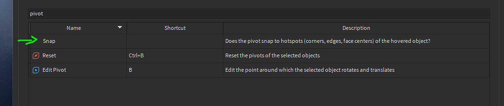 Snap Pivot Keybind Does Nothing - Studio Bugs - Developer Forum | Roblox