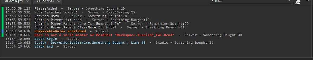Script refuses to parent Replicated Instances to Dynamic Head - Scripting Support - Developer ...
