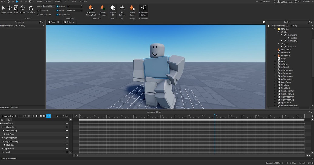 Bubbly animation idle freezes, no keyframes 5 seconds in - Engine Bugs ...