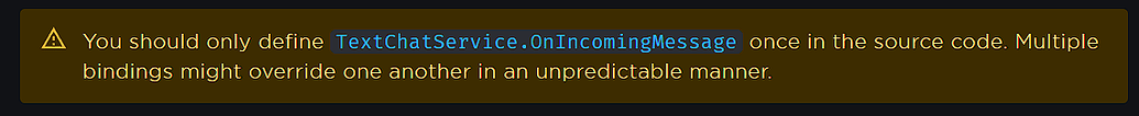 More Custom Chat Functionality — Wrapper for TextChatService.OnIncomingMessage - Community ...