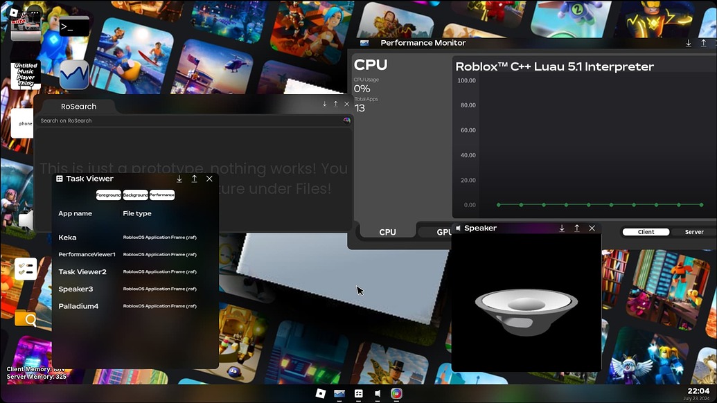 RobloxOS: A Modern and open source operating system within Roblox - Creations Feedback ...