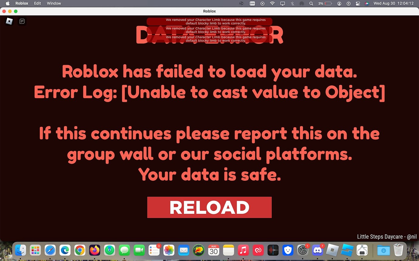 Roblox DataStores using pcall() keep returning "Unable to cast value to object" - Scripting ...
