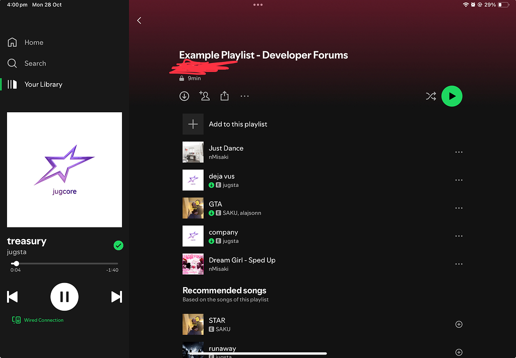 I want to make something similar to Spotify. But it plays music from the Creator Store ...