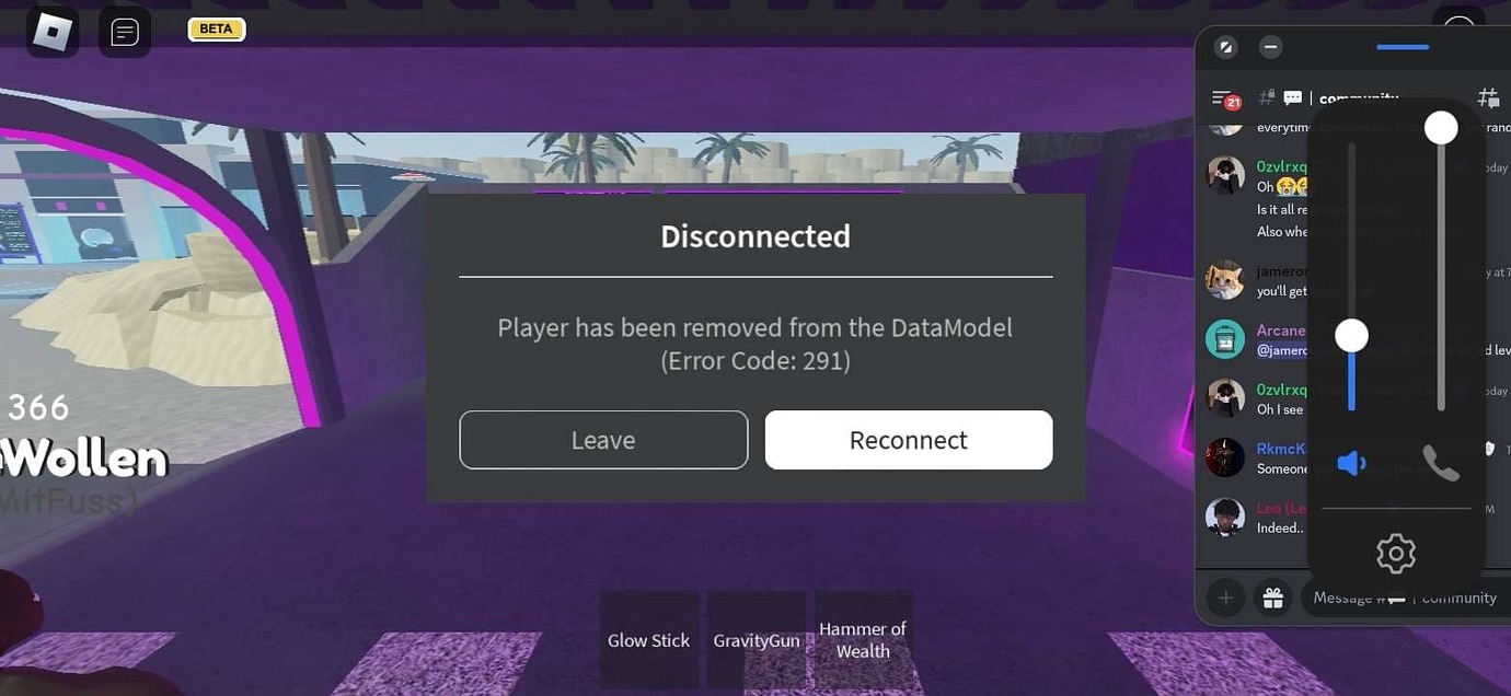 Our Games Servers Are Getting Crashed By Exploiters Player Has Been Removed From The 