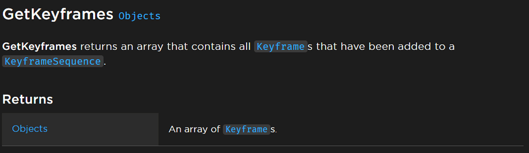 How to measure from 1 keyframe to another - Scripting Support - Developer Forum | Roblox
