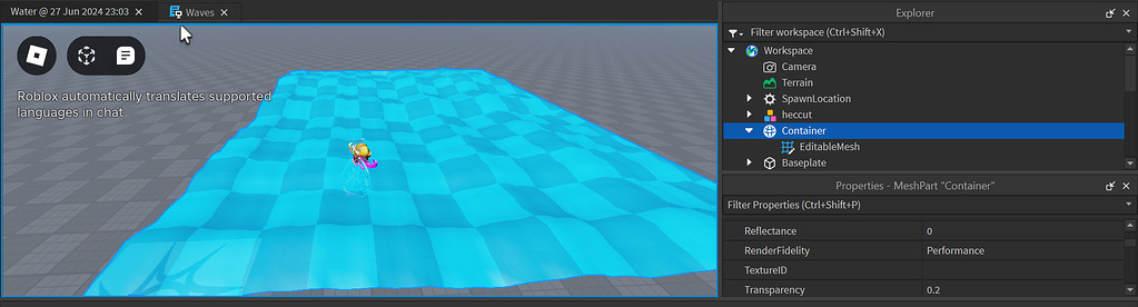 Meshpart has a strange checkerboard pattern - Scripting Support - Developer Forum | Roblox