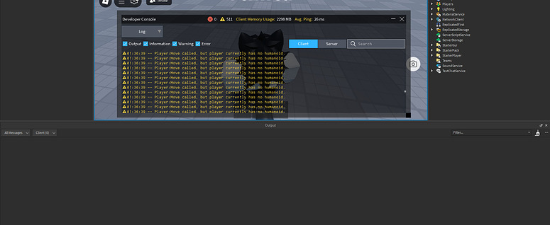 Help with an unknown Player:Move warning - Scripting Support ...