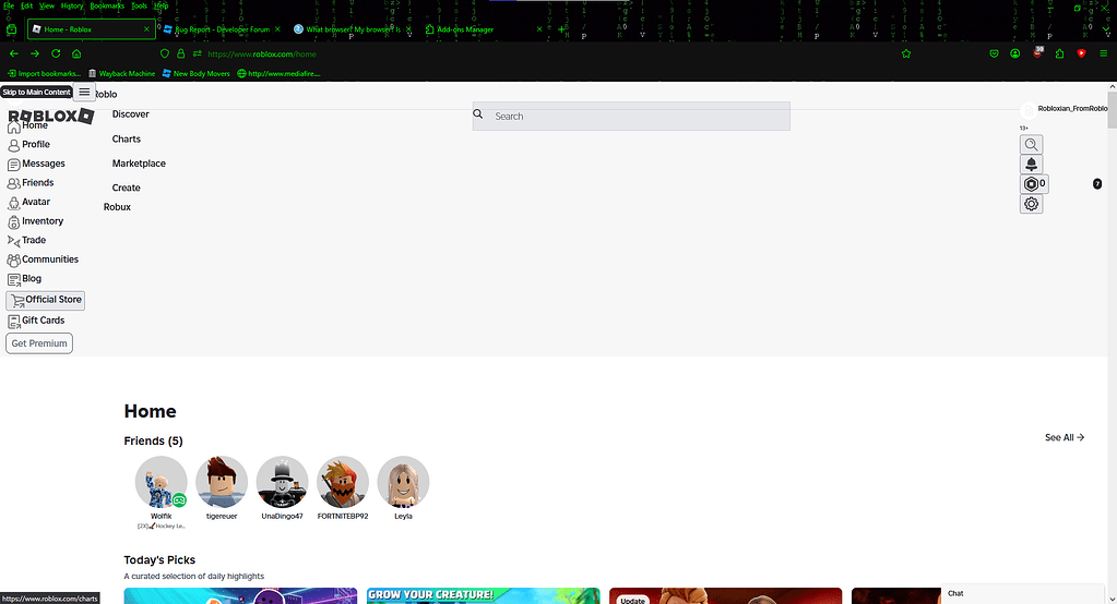 Top Nav-Bar is stretched, search-bar won't let me search what type i ...