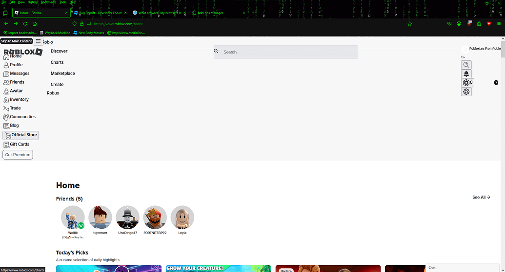 Top Nav-Bar is stretched, search-bar won't let me search what type i ...