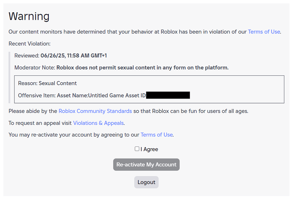 Adding a top Toolbox model to your experience will get you banned for 'Sexual Content' - Other ...