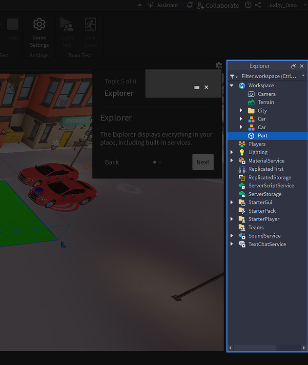 Studio Tour: Explorer highlight prevents progression - Studio Bugs ...