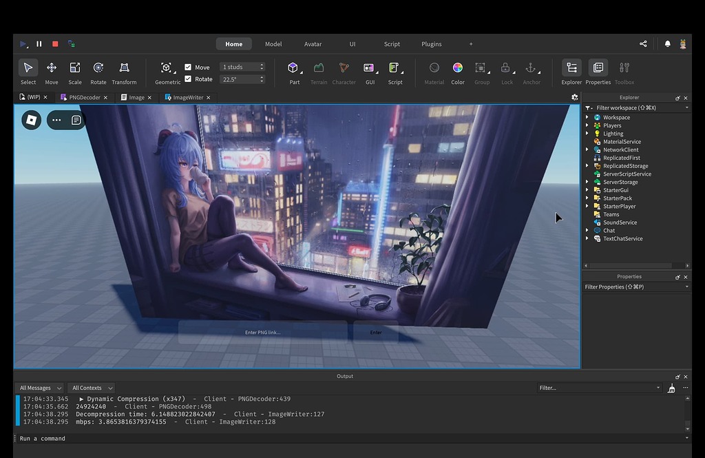 PNG Decompressor Showcase - Creations Feedback - Developer Forum | Roblox