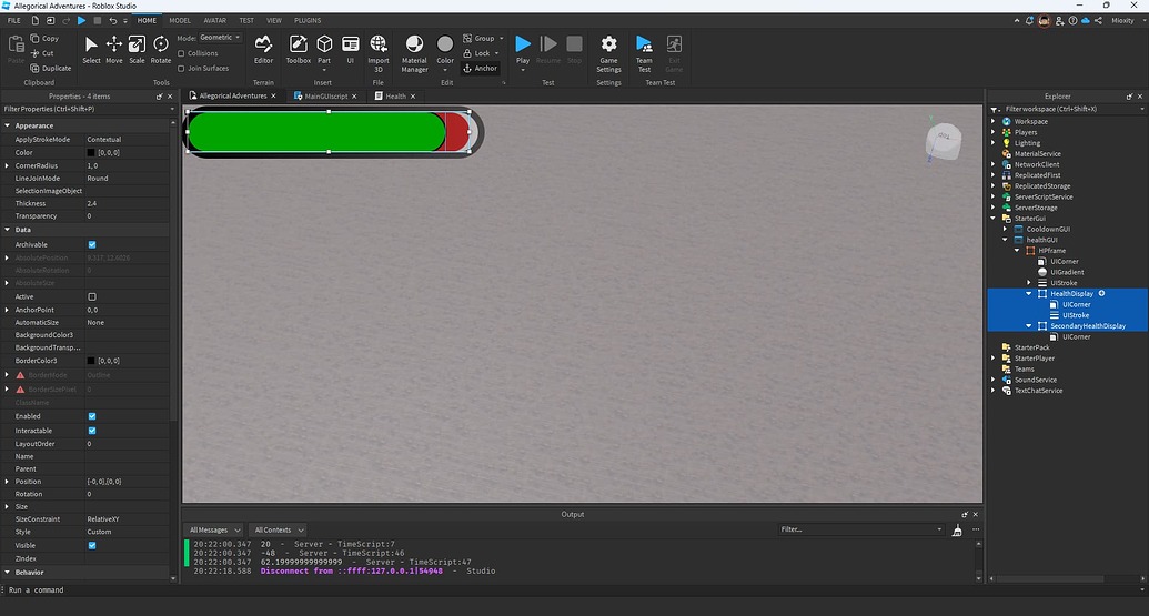 Gui Tweens Are Playing Instantly Solved Scripting Support Developer Forum Roblox 