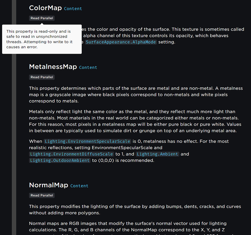 MaterialVariant.ColorMap cannot be accessed from scripts even though ...