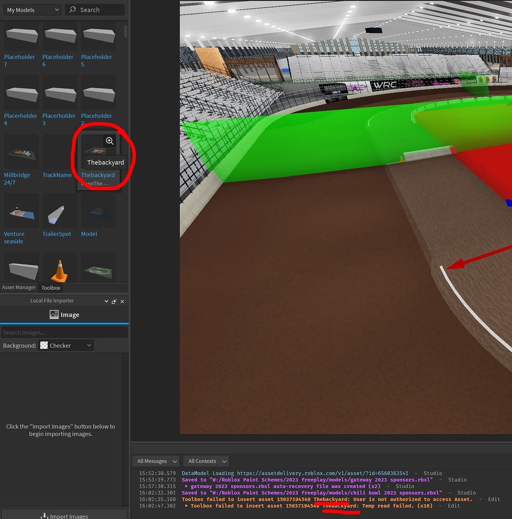 Cannot Insert a Model from My Models - Studio Bugs - Developer Forum ...