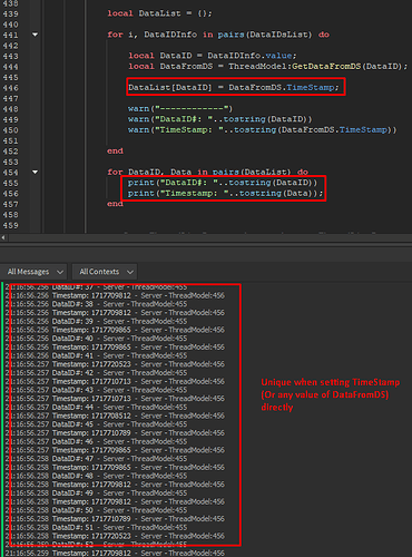 Every single table value being overwritten when inserting data - Scripting Support - Developer ...