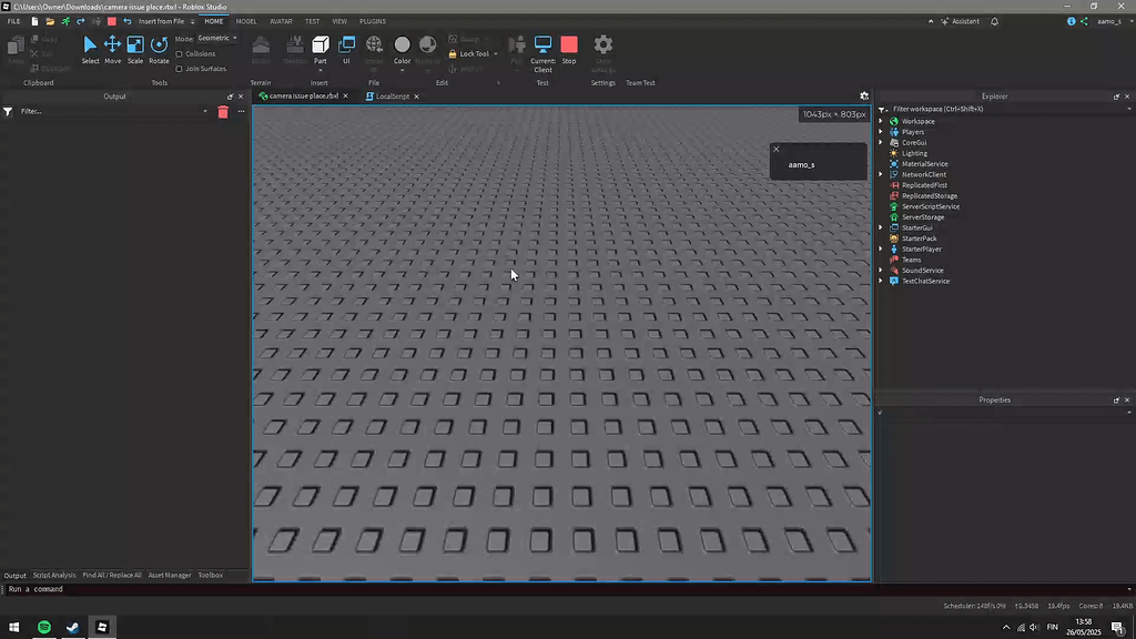 Why does setting this Camera CFrame kill the player? - Scripting Support - Developer Forum | Roblox