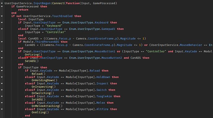 Gun equip camera movement automatically shoot bug - Scripting Support - Developer Forum | Roblox