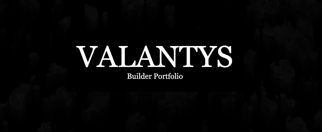 [OPEN] Valantys Builder Portfolio - IMAGES LINKED IN DROPDOWNS ...