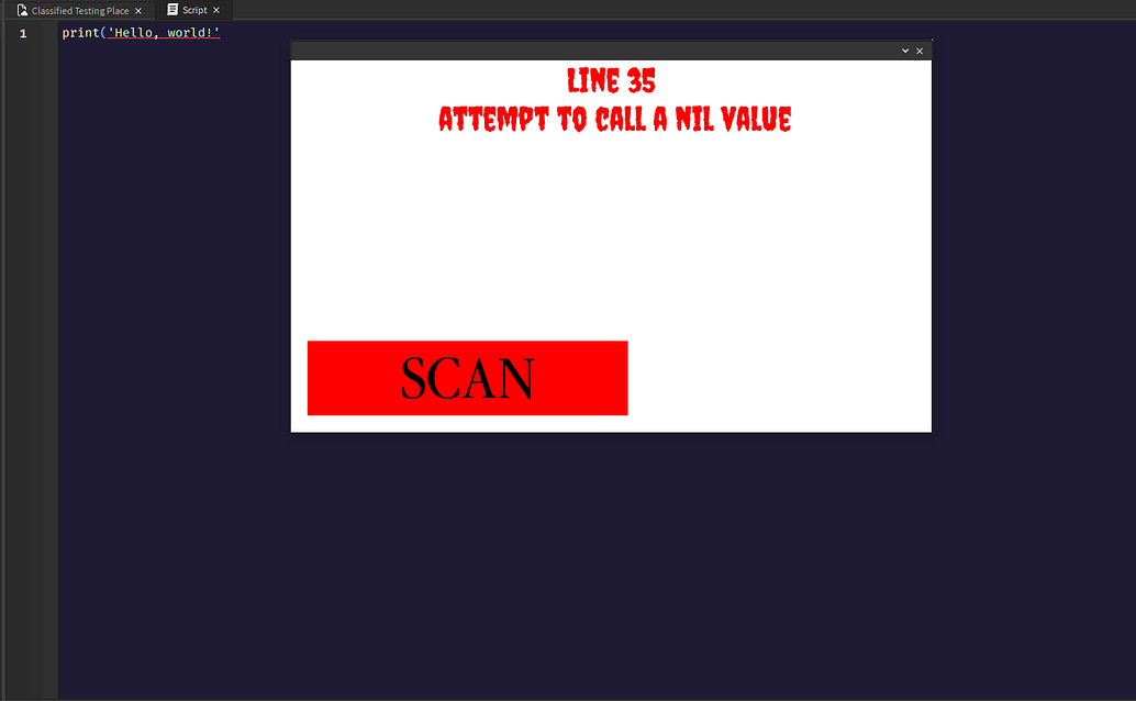 [FREE] Error searcher! ⨁ ⩗ - Community Resources - Developer Forum | Roblox