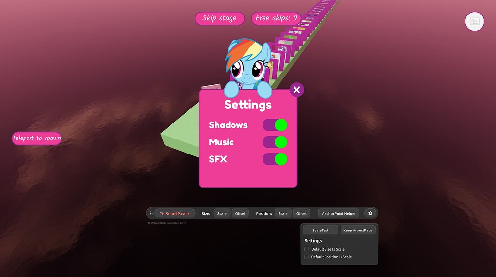 Scrolling Frame Scaling Messed Up Art Design Support Developer Forum Roblox
