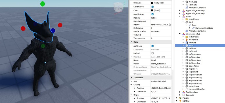 Rig waist behaves like it is anchored - Scripting Support - Developer Forum | Roblox