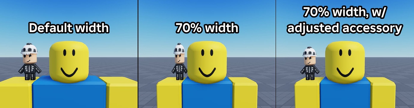 Accessory Adjustment Apis For Experiences Announcements Developer Forum Roblox 