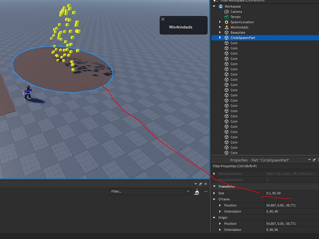 Need help with spawing parts on a cylinder base - Scripting Support - Developer Forum | Roblox
