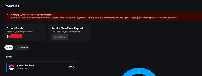 Unable to payout group funds after more than 2 weeks - Creator Hub ...