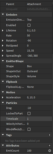 How can i emit particles properly? - Scripting Support - Developer ...