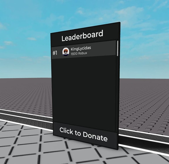 Feedback on my new donation board - Creations Feedback - Developer Forum | Roblox