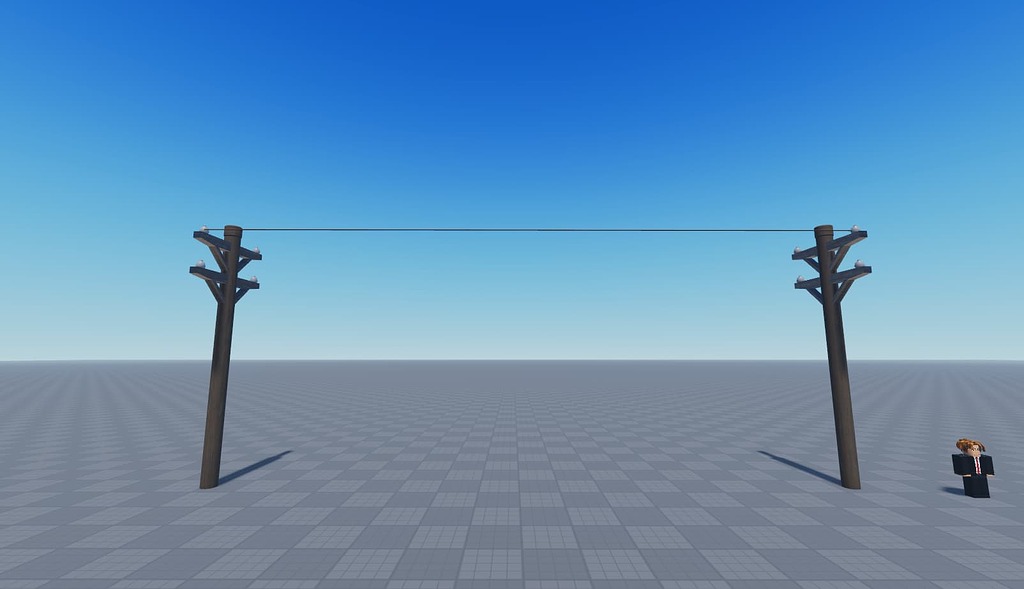 How make physics rope - Building Support - Developer Forum | Roblox