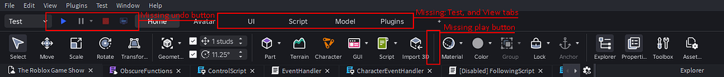 How to revert the new Roblox Studio UI into the old version? - Platform ...