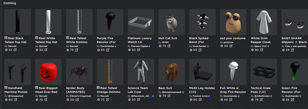 Why Roblox should invest in classic limiteds again - Platform Usage Support - Developer Forum ...