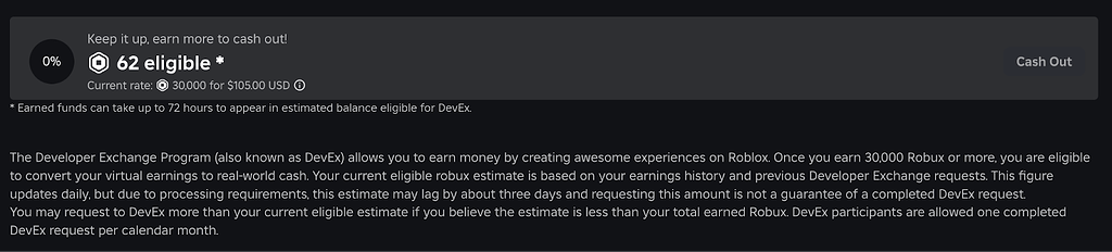 DevEx now shows your estimated eligible balance - Announcements ...