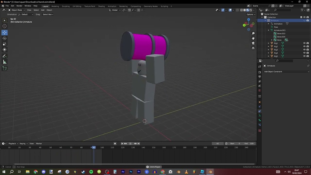 How would I go about making a pick up animation? - Art Design Support ...