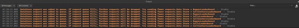 Datastore being throttled - Scripting Support - Developer Forum | Roblox