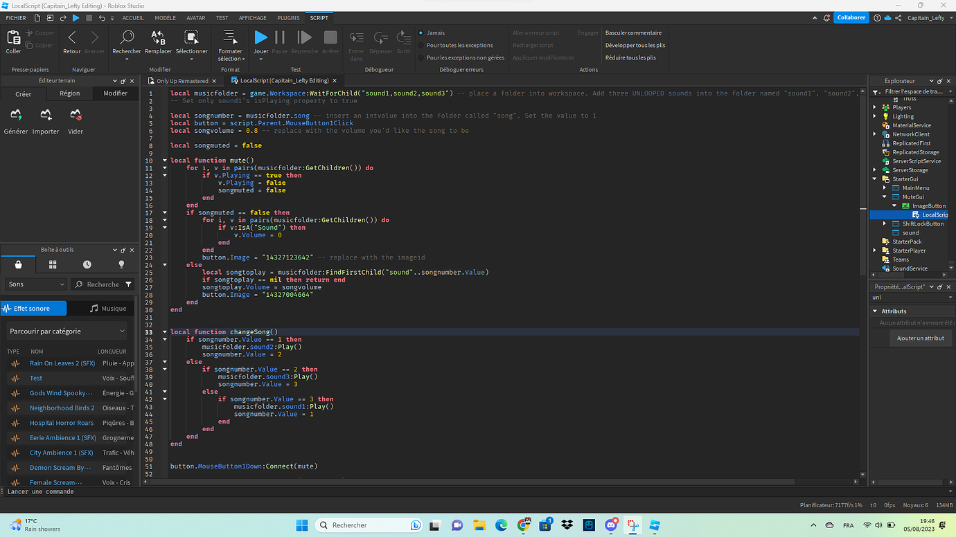 Guys how can i do a music gui - Scripting Support - Developer Forum | Roblox