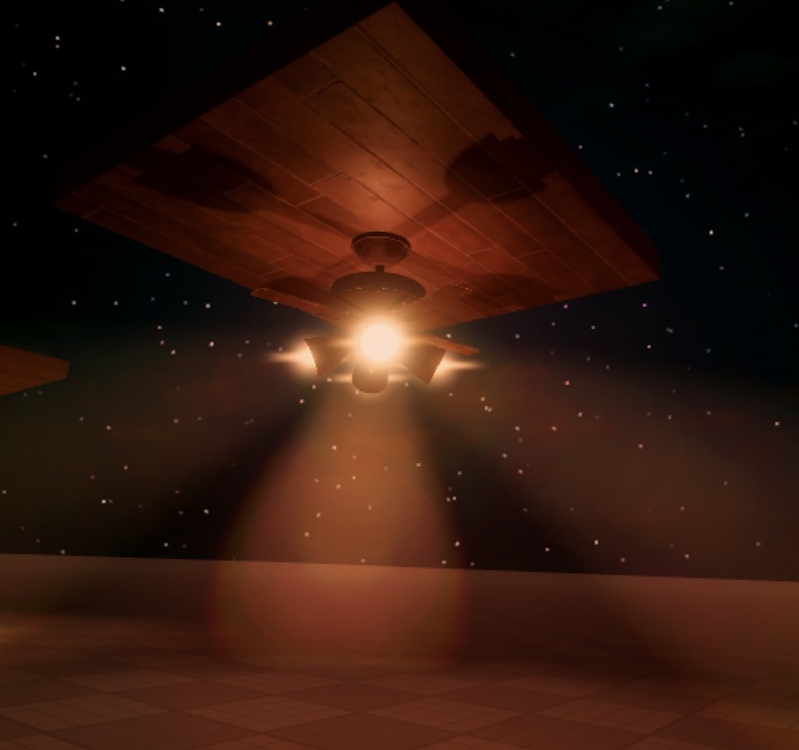 How to make volumetric light like in the last room from the game DOORS ...