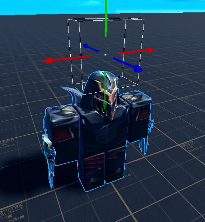 HumanoidRootPart being inserted in the wrong position - Art Design ...