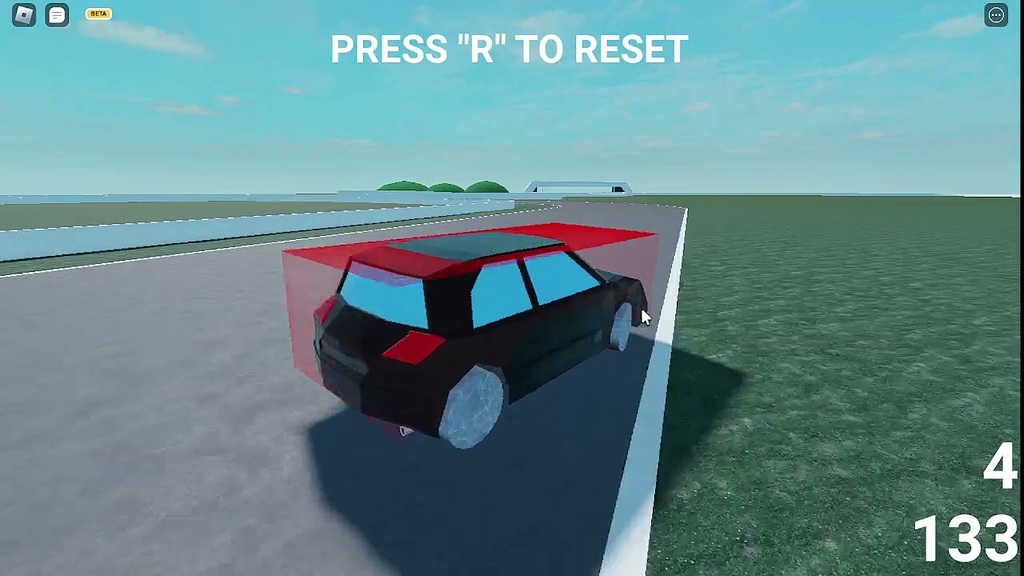 A vehicle chassis with the pacejka friction circle ,raycast suspension ...