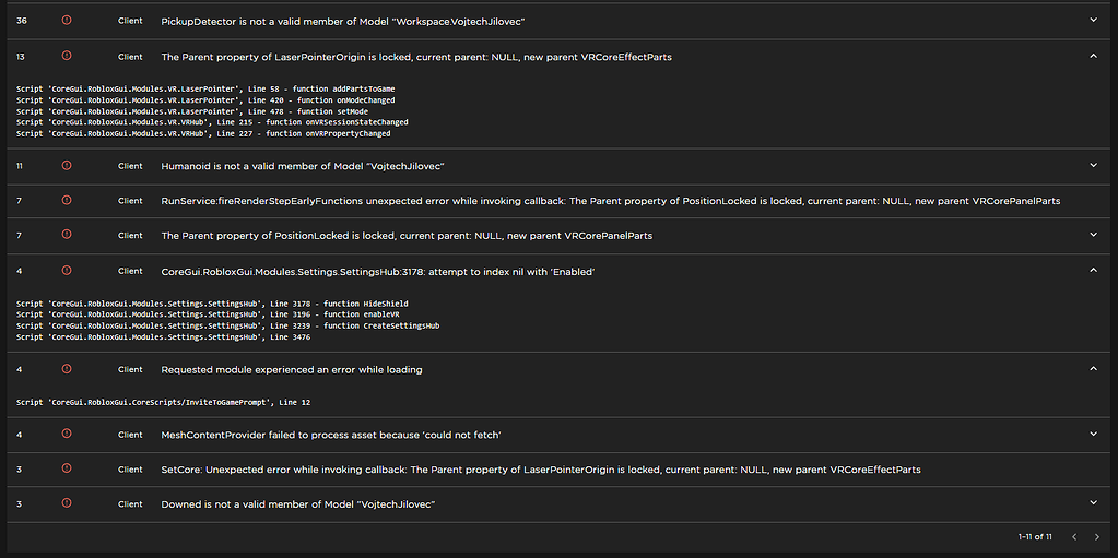 Vr Core Ui Gets Deleted When I Spawn In My Game Scripting Support Developer Forum Roblox
