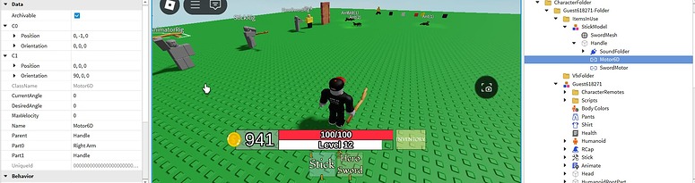 How come the tool is not animating? - Art Design Support - Developer Forum | Roblox